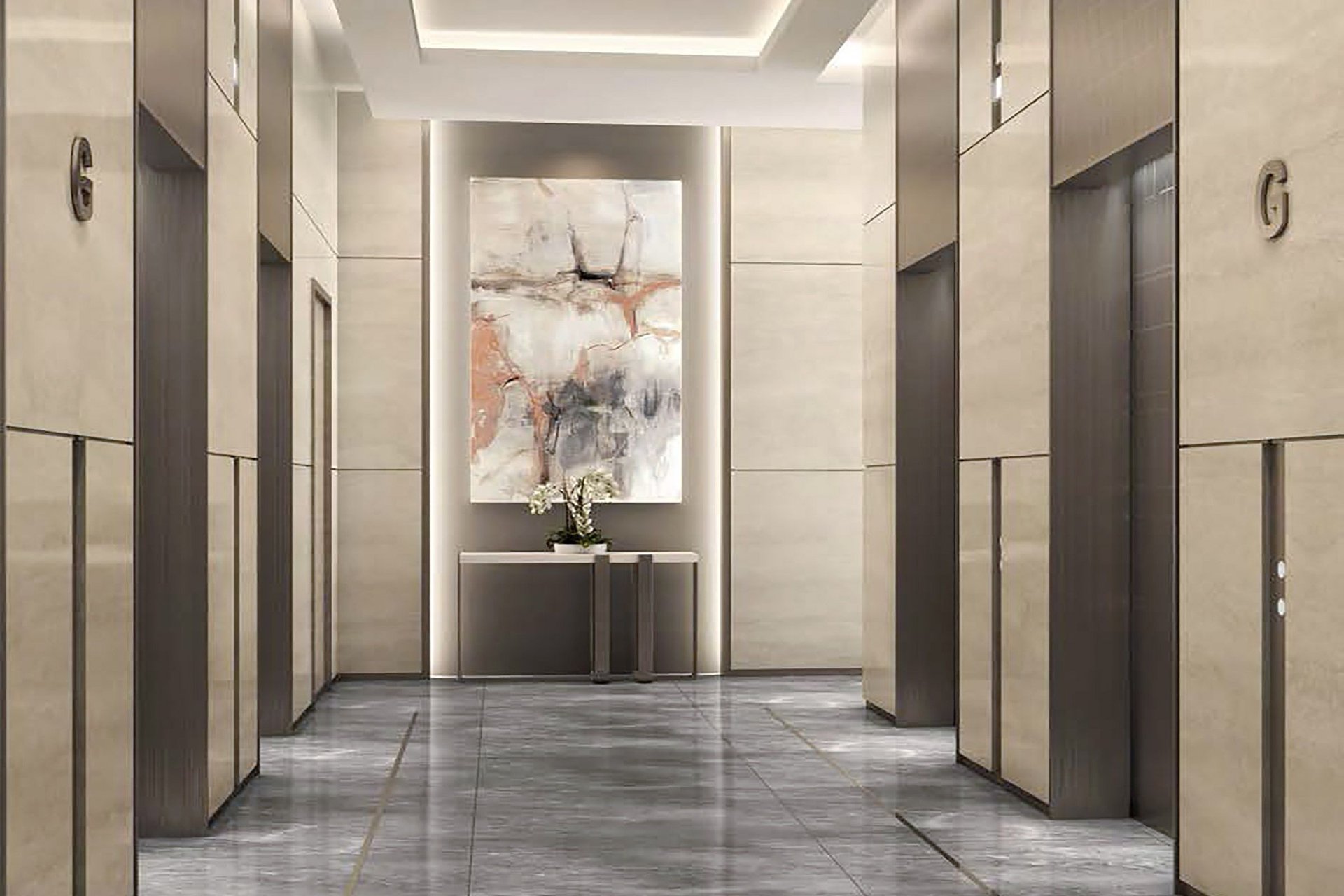 Residence Lift Lobby Design